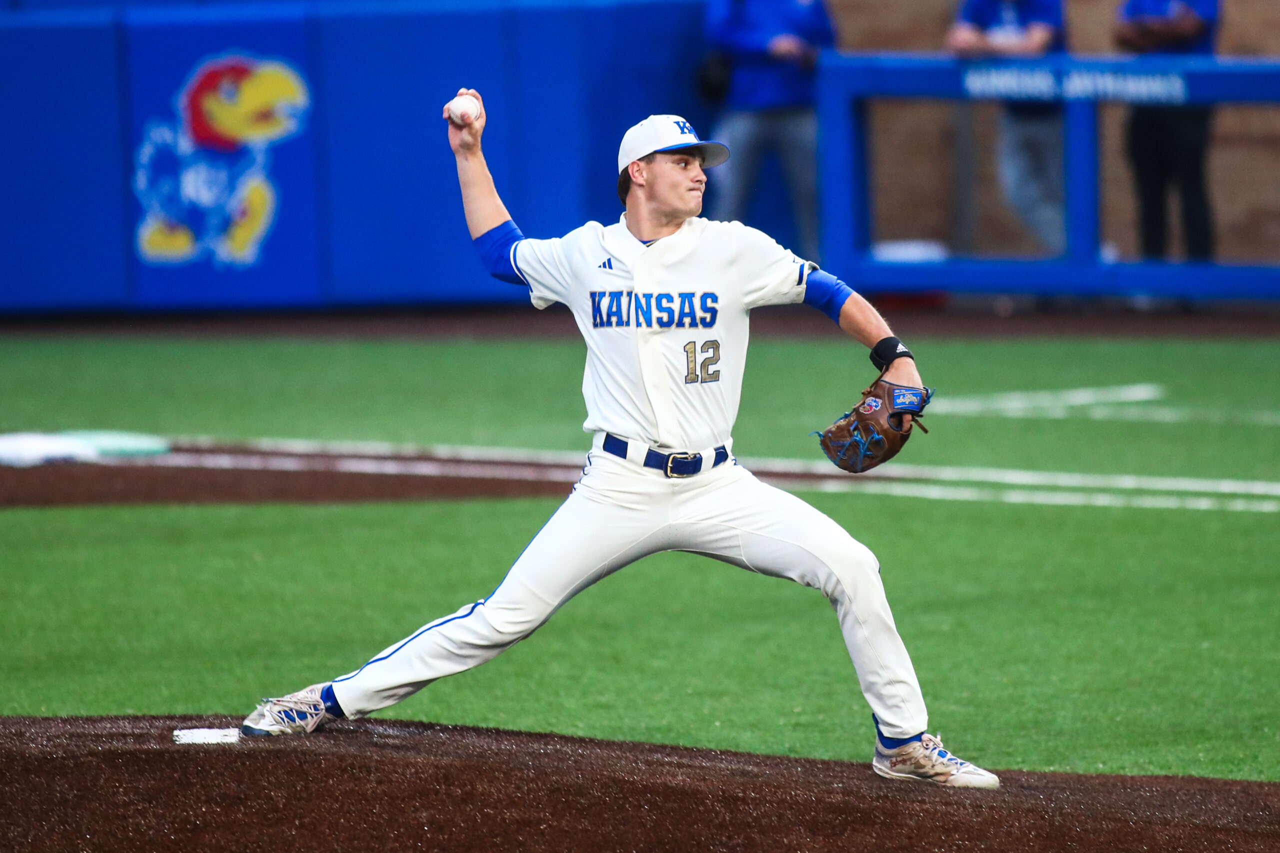 Jayhawks win series opener against OSU behind Voegele’s career night ...